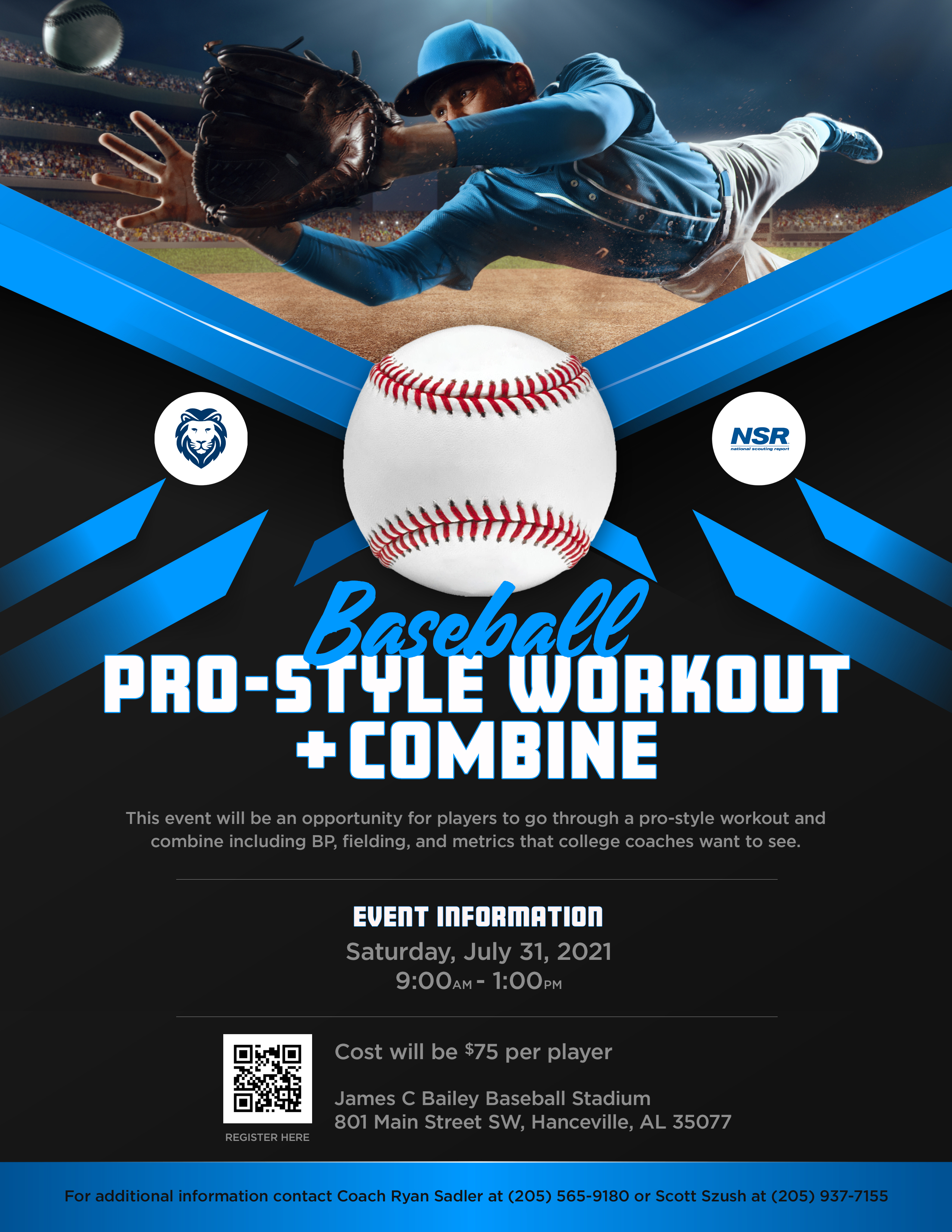 NSR Pro-Style Workout + Combine | Register Today!